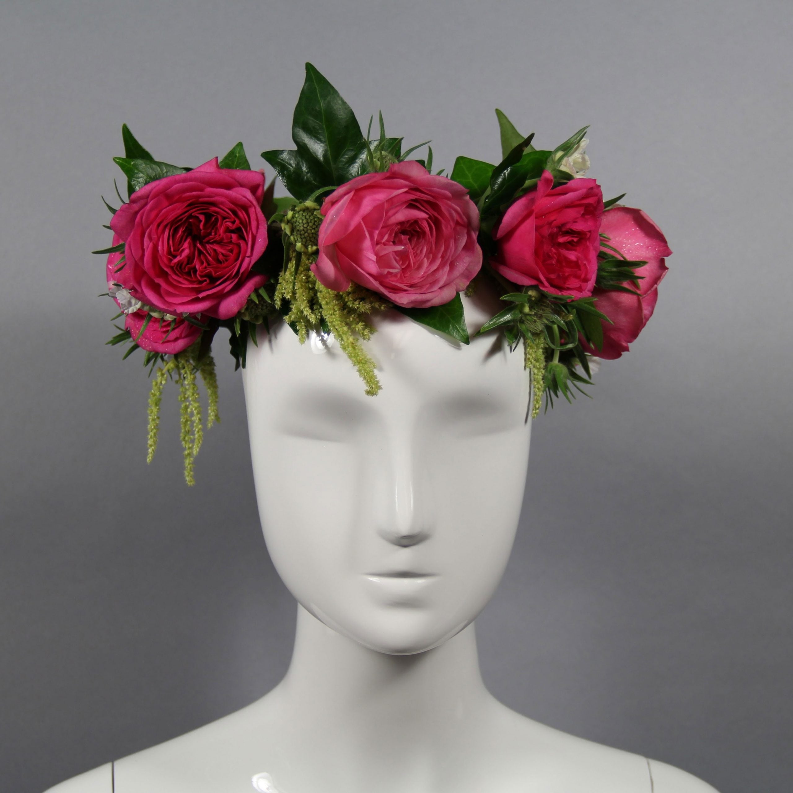 Rose Floral Crown – Greenwich Orchids